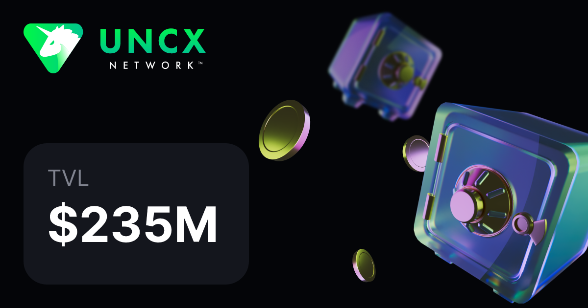 UNCX Network - Most trusted DeFi Vesting Provider